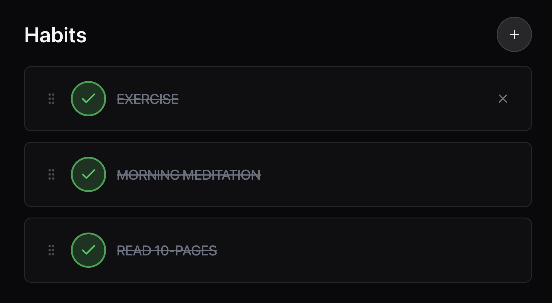 FORGE │ Consistency Tracker
